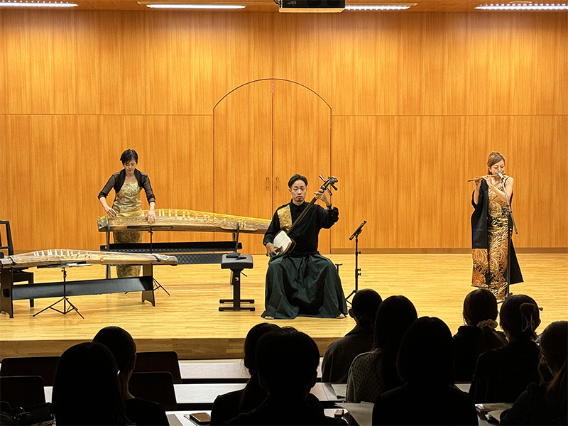 音楽学科主催公開講座「音楽×地域創生」を開催｜音楽｜IUK NEWS｜鹿児島国際大学